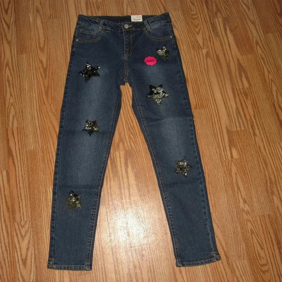 total girl | Bottoms | Nwt Kids Tg Total Girl Crop Jeans Size 6 Regular ...